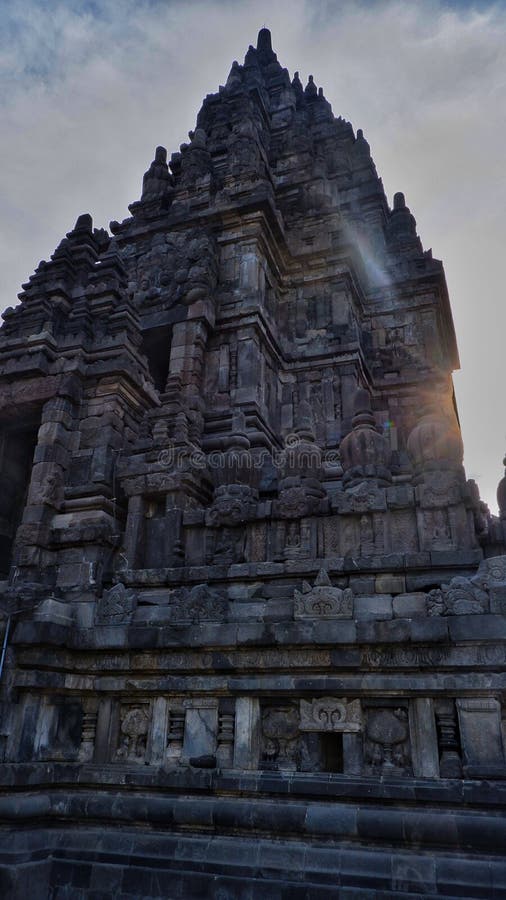 Candi Nandi Nandi Temple in Prambanan Temple Complex. Central Java ...