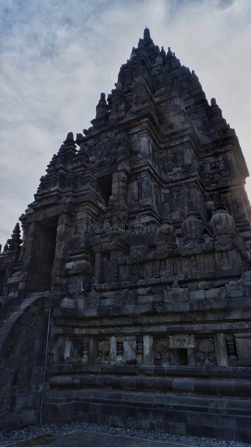 Candi Nandi Nandi Temple in Prambanan Temple Complex. Stock Photo ...