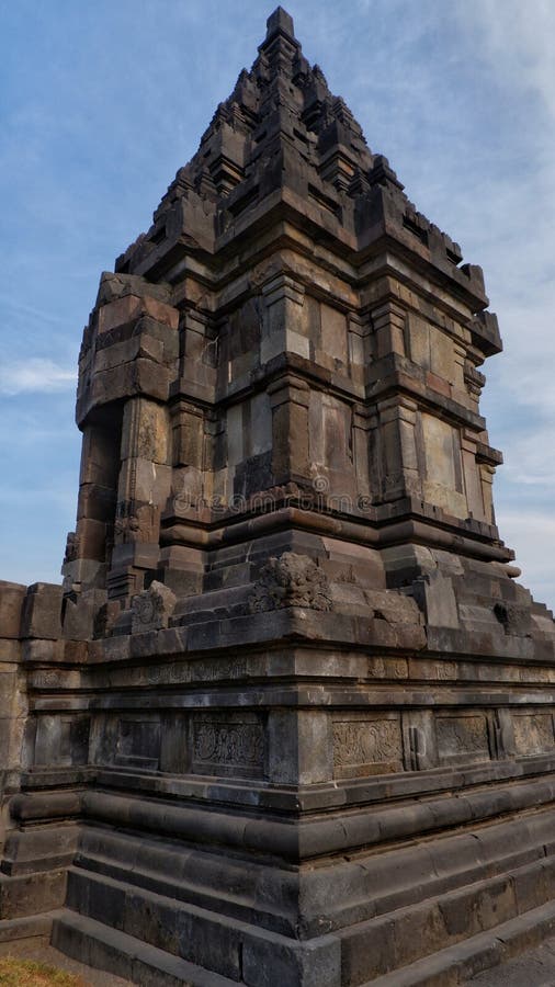 Candi Nandi Nandi Temple in Prambanan Temple Complex. Stock Photo ...
