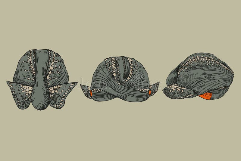 Jogjakarta Traditional Hat Blangkon Stock Vector - Illustration of ...