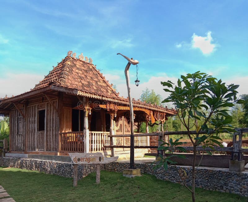 Joglo House & X28;Traditional Javanese House& X29; Stock Image - Image ...