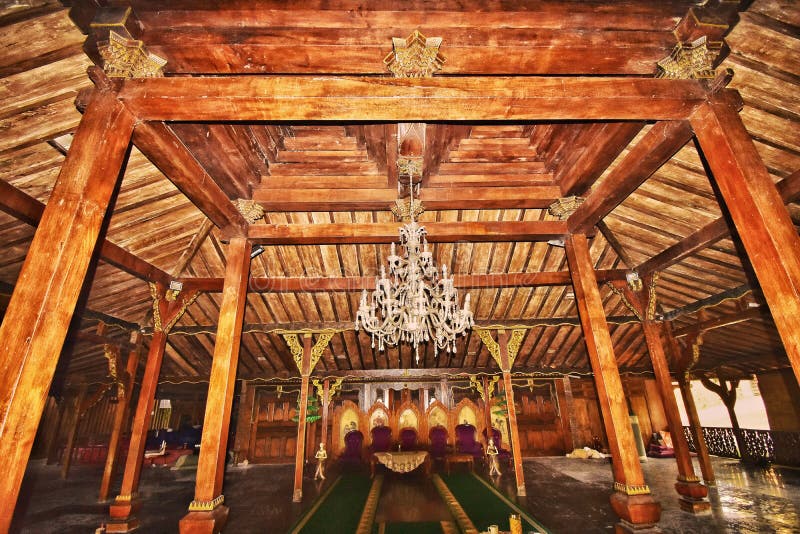 Joglo is a Traditional House of Central Java Which Was Built Using Teak ...