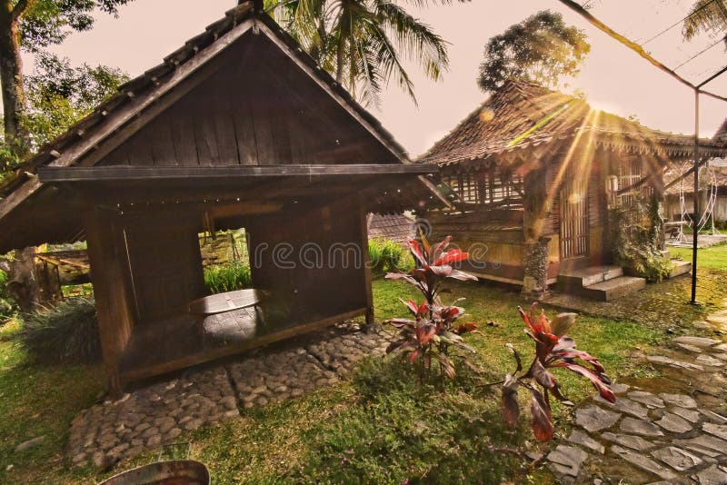 Joglo is a Traditional House of Central Java Which Was Built Using Teak ...