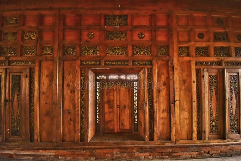 Joglo is a Traditional House of Central Java Which Was Built Using Teak ...