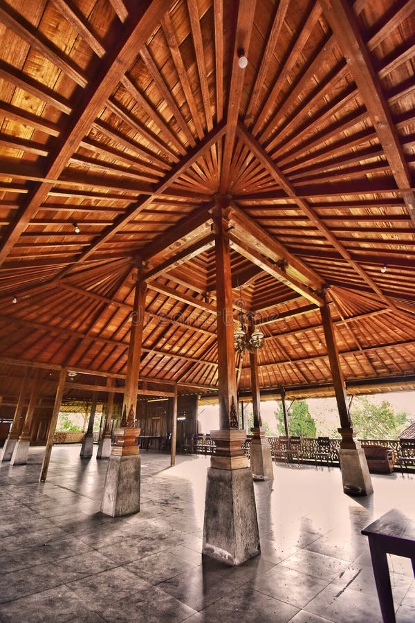 Joglo is a Traditional House of Central Java Which Was Built Using Teak ...