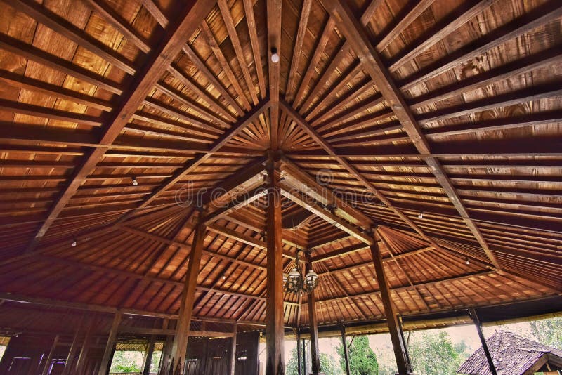 Joglo is a Traditional House of Central Java Which Was Built Using Teak ...