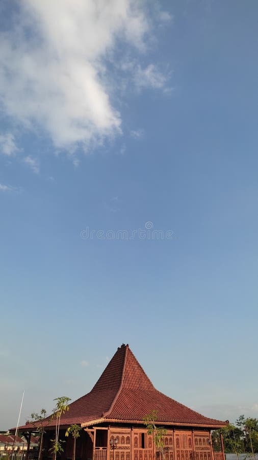 Joglo is a Traditional House Javanese in Indonesian. Traditional Home ...