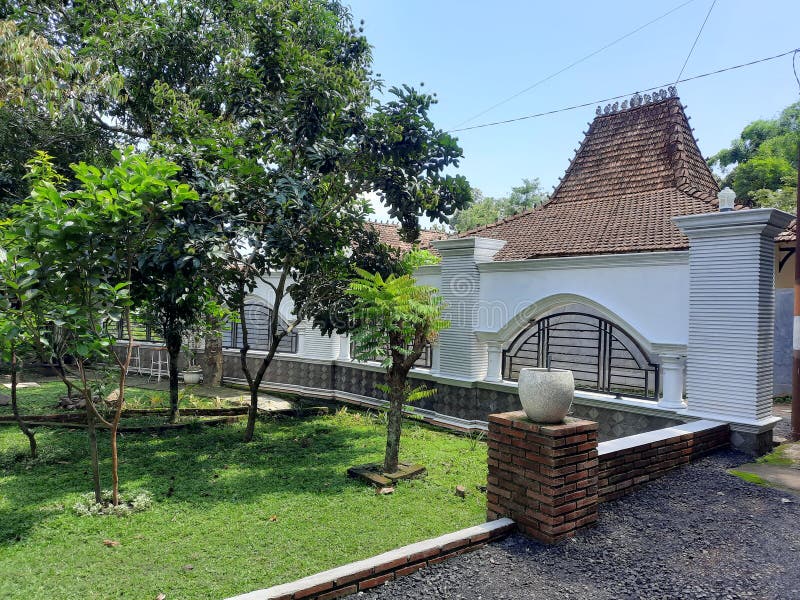 Joglo Traditional Java House Stock Photo - Image of traditional, joglo ...