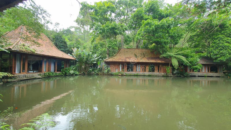 Joglo village stock image. Image of home, design, village - 267033371