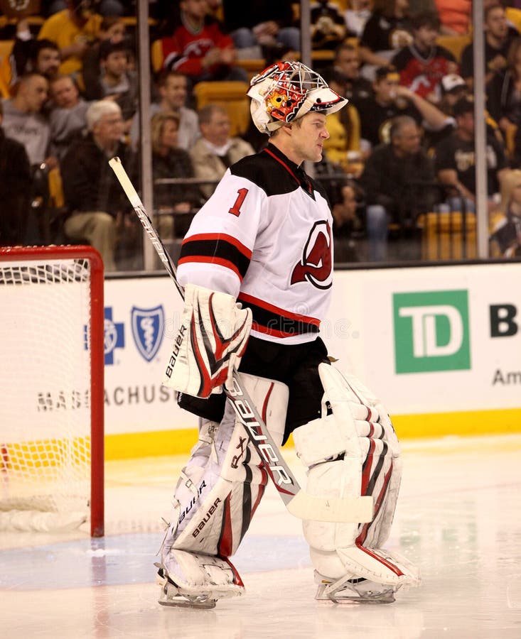 Johan Hedberg New Jersey Devils Editorial Image - Image of mask ...