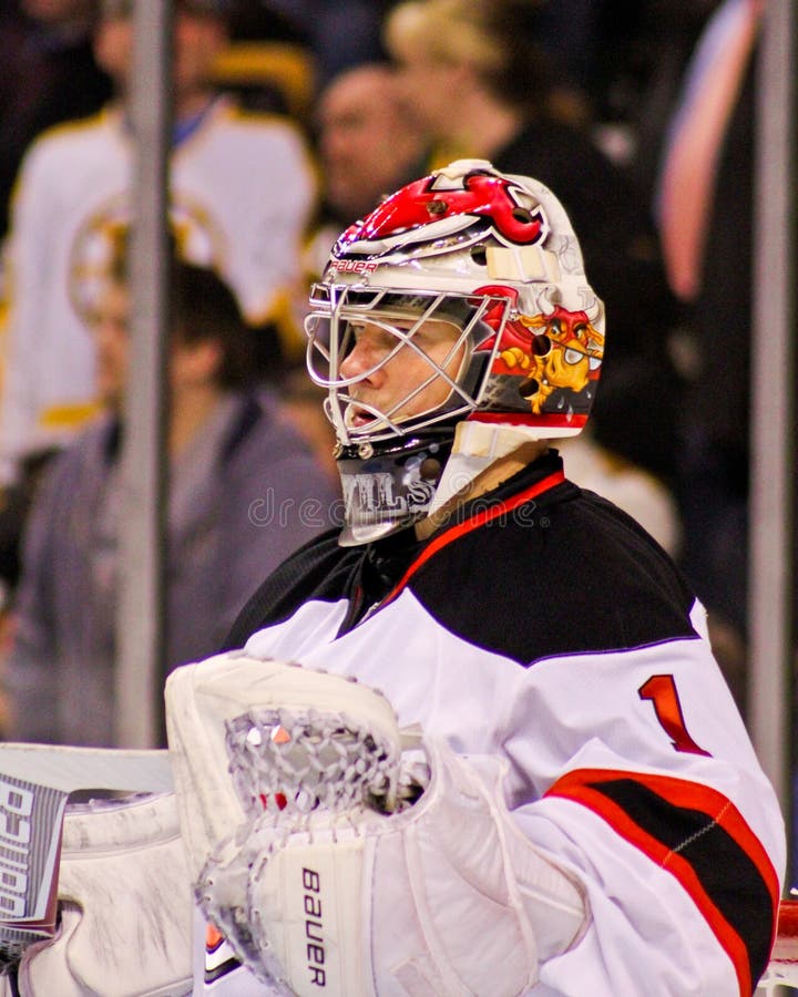 Johan Hedberg New Jersey Devils Editorial Image - Image of mask ...