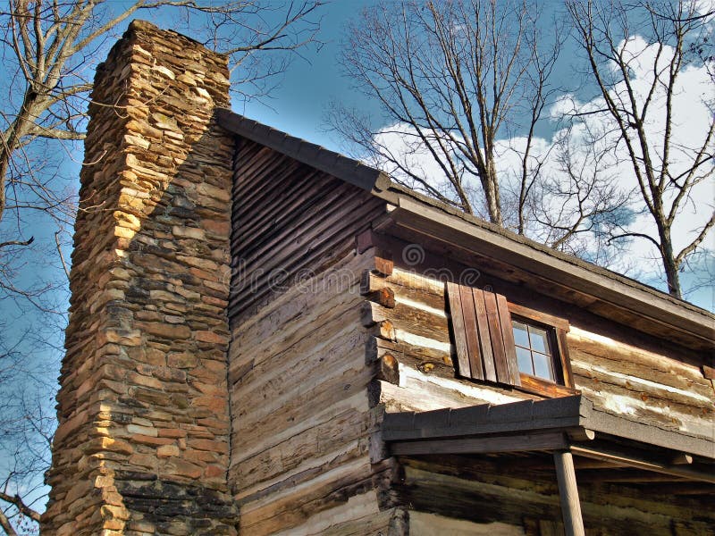 Johann Jacob Log Home εκδοτική στοκ εικόνες. εικόνα από johann - 112237398