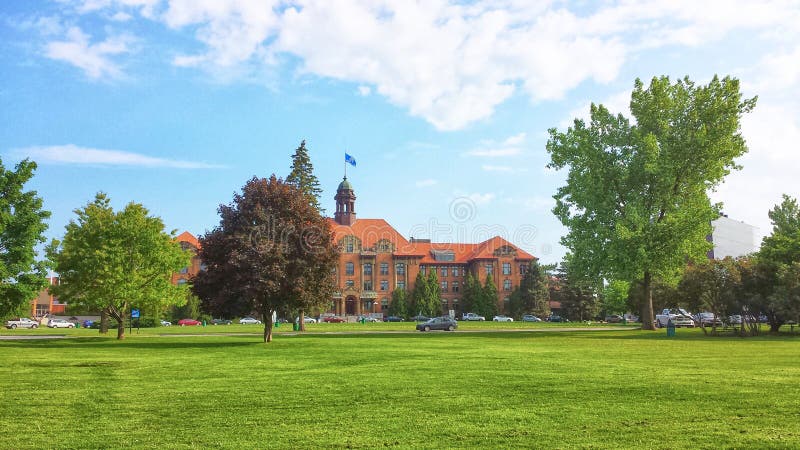 John Abbott College stock image. Image of canada, tree - 66003091