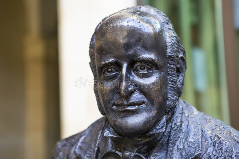 John Clare Statue Em Northampton Imagem de Stock Editorial - Imagem de ...