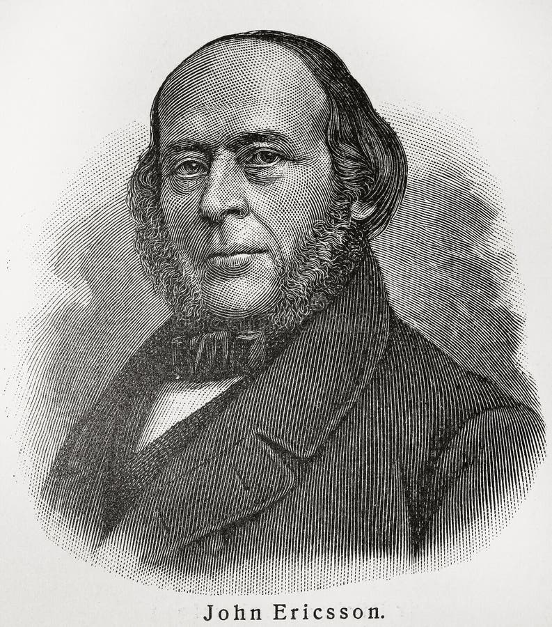 John Ericsson editorial stock photo. Illustration of inventor - 20442418
