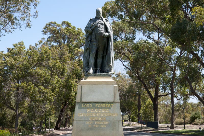 John Forrest Monument - Perth - Australia Stock Photo - Image of ...