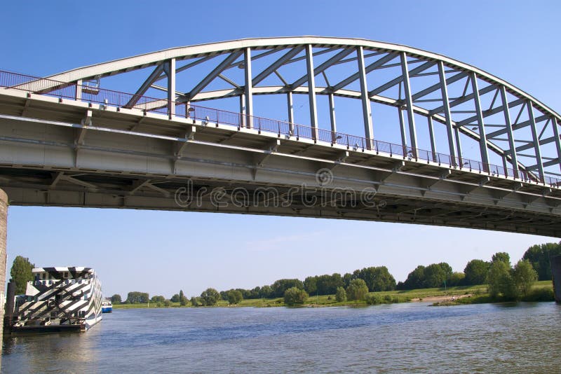 John Frost Bridge Arnhem stock photo. Image of rijn, dutch - 16468938