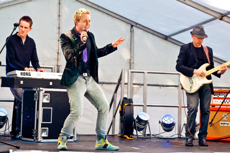 John Galea Performs on Stage at Northern Pride Editorial Stock Image ...