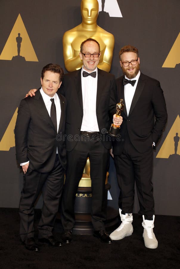 John Gilbert, Seth Rogen Und Michael J Fuchs Redaktionelles Stockfoto ...