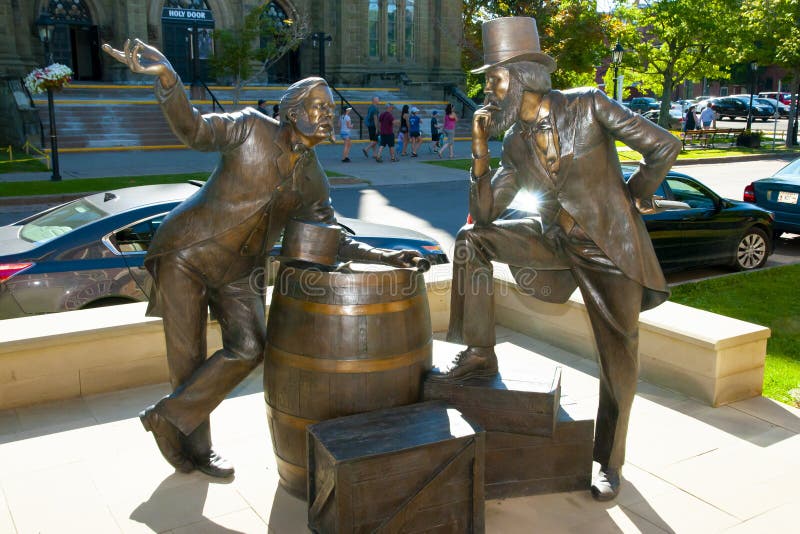 John Hamilton Gray Statue editorial stock image. Image of george ...