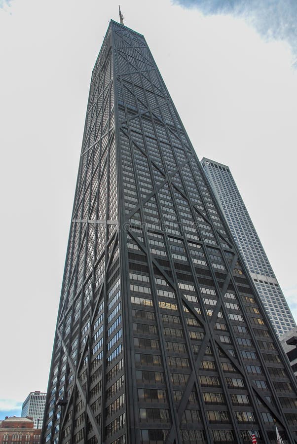 John Hancock Building - Chicago Imagen editorial - Imagen de negocios ...