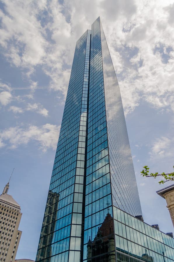 John Hancock Tower imagen de archivo editorial. Imagen de horizonte ...