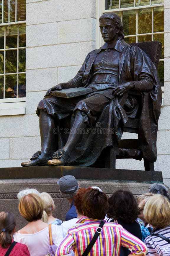 John Harvard editorial photo. Image of college, massachusetts - 26661696