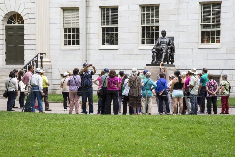 John Harvard Statue stock image. Image of architecture - 26661691