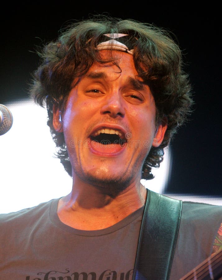 John Mayer Se Realiza En Concierto Fotografía editorial - Imagen de ...