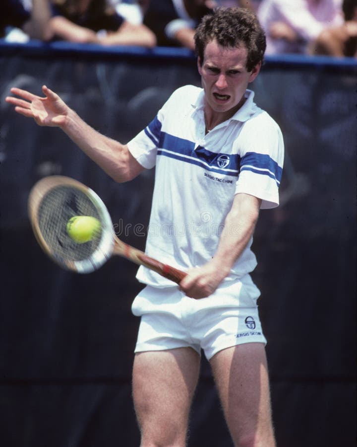 John mcenroe redaktionell fotografering för bildbyråer. Bild av john ...