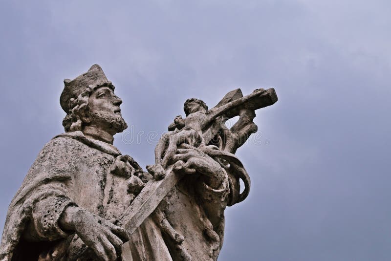 John of Nepomuk statue stock photo. Image of culture - 113593540