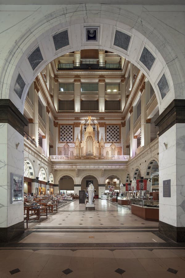 John Wanamaker Organ, Philadelphfia Imagem de Stock Editorial - Imagem ...