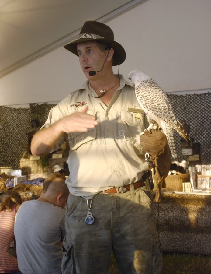 Johnathan Wood- Raptor Project Editorial Stock Photo - Image of people ...