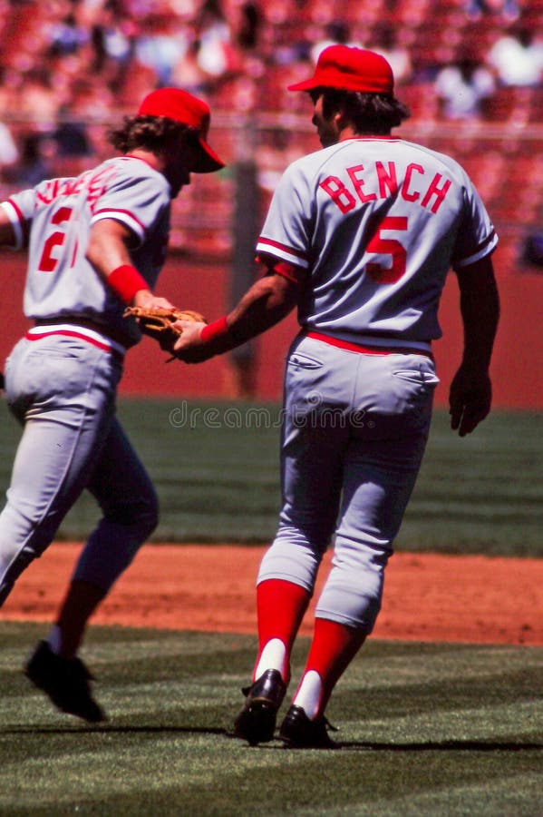 Johnny Bench Cincinnati Reds Editorial Image - Image of cincinnati ...