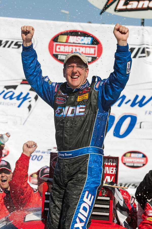 Johnny Benson at the 3M Performance 400 Editorial Image - Image of ...