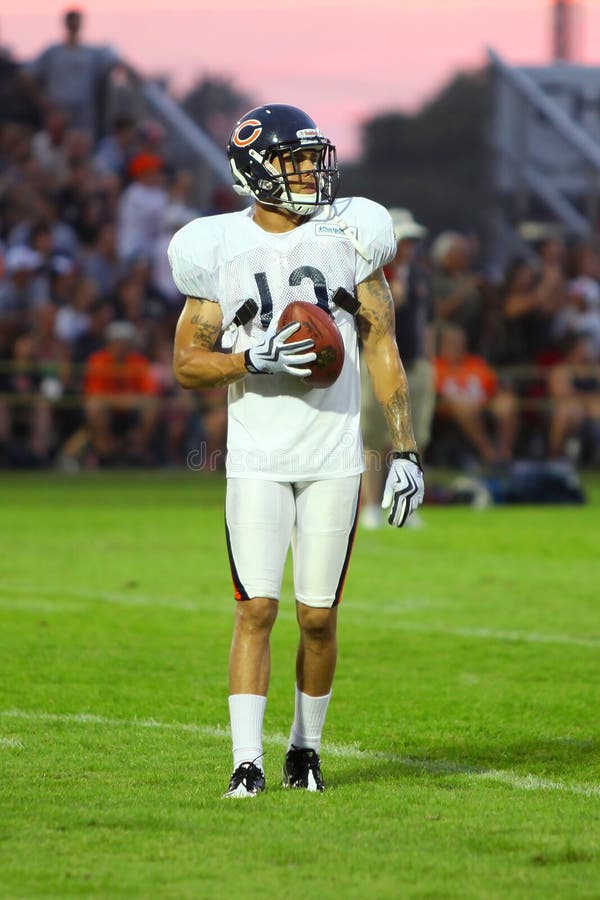 Johnny knox, chicago bears editorial image. Image of sportswear - 15502445