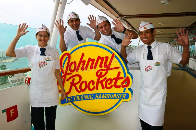 Johnny Rockets on the editorial photo. Image of brand - 20425491
