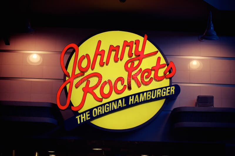 Johnny Rockets the Original Hamburger Editorial Stock Photo - Image of ...