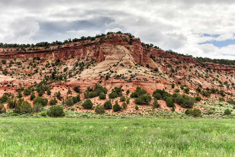 Johnson Canyon Road - Utah stock image. Image of famous - 75429399
