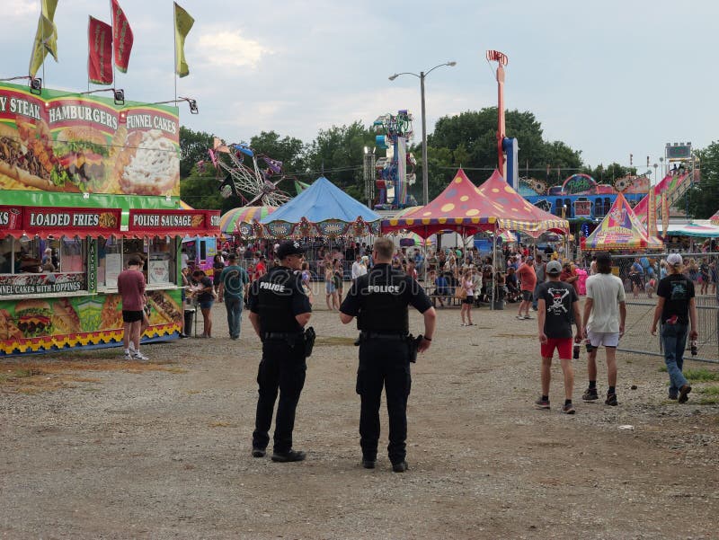 Johnson County, KS Fair and Carnival Editorial Photography - Image of ...