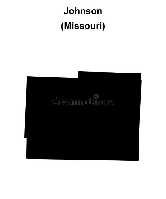 Johnson outline map stock vector. Illustration of design - 361614599