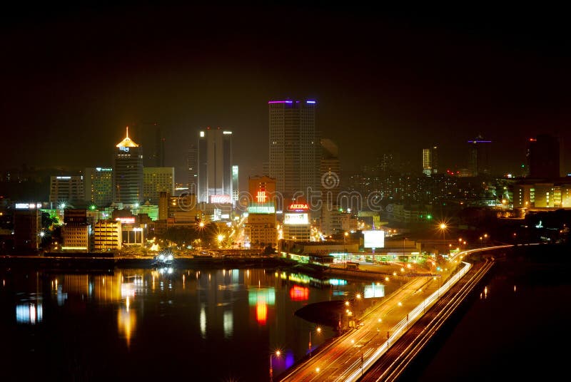 Johor Bahru City editorial photo. Image of dusk, johor - 26046676