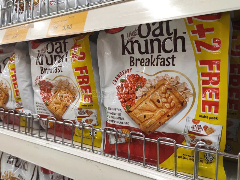 Variety of Biscuits in Good and Interesting Packaging and Displayed on ...