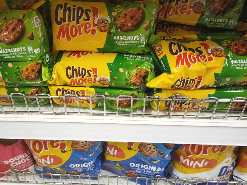 Variety of Biscuits in Good and Interesting Packaging and Displayed on ...