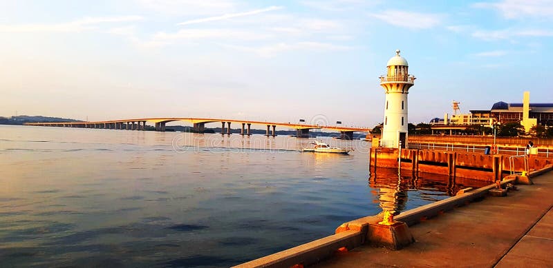 Johore Lighthouse stock image. Image of johore, malaysia - 191245165