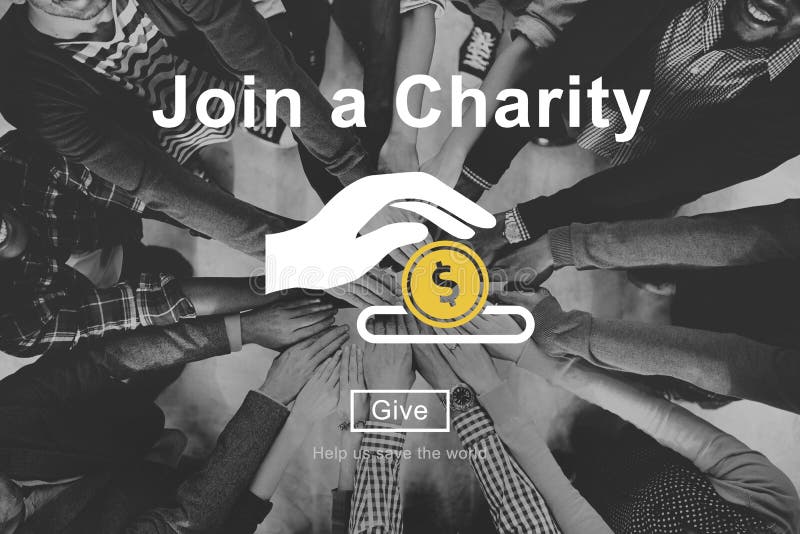 Join Charity Give Money Concept Stock Image - Image of kind ...
