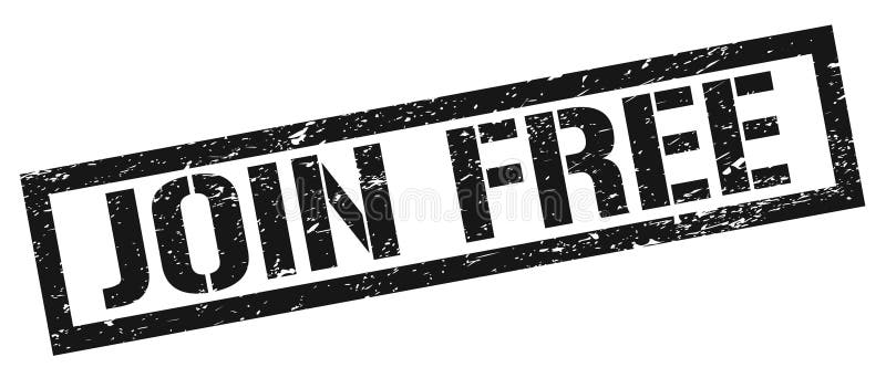 Join Free Today Rubber Stamp Stock Vector - Illustration of enrollment ...