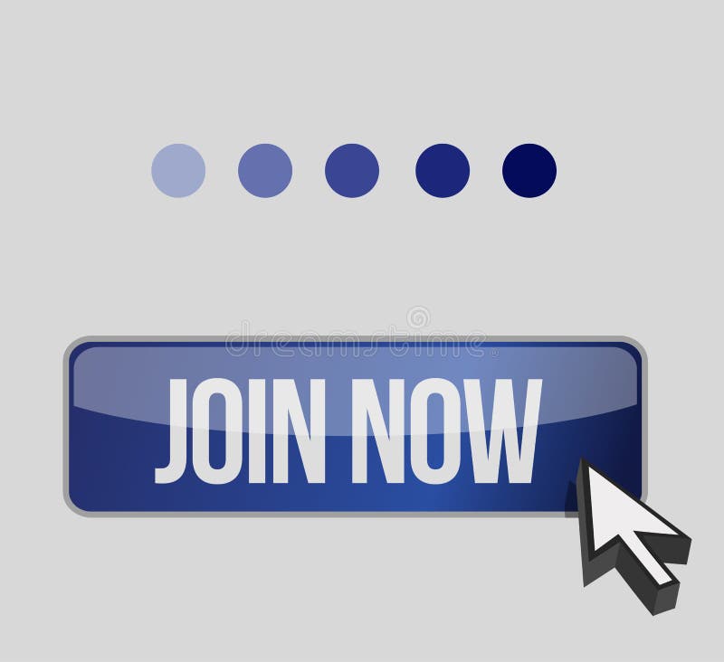 Subscribe and Join Buttons stock vector. Illustration of icon - 18145565