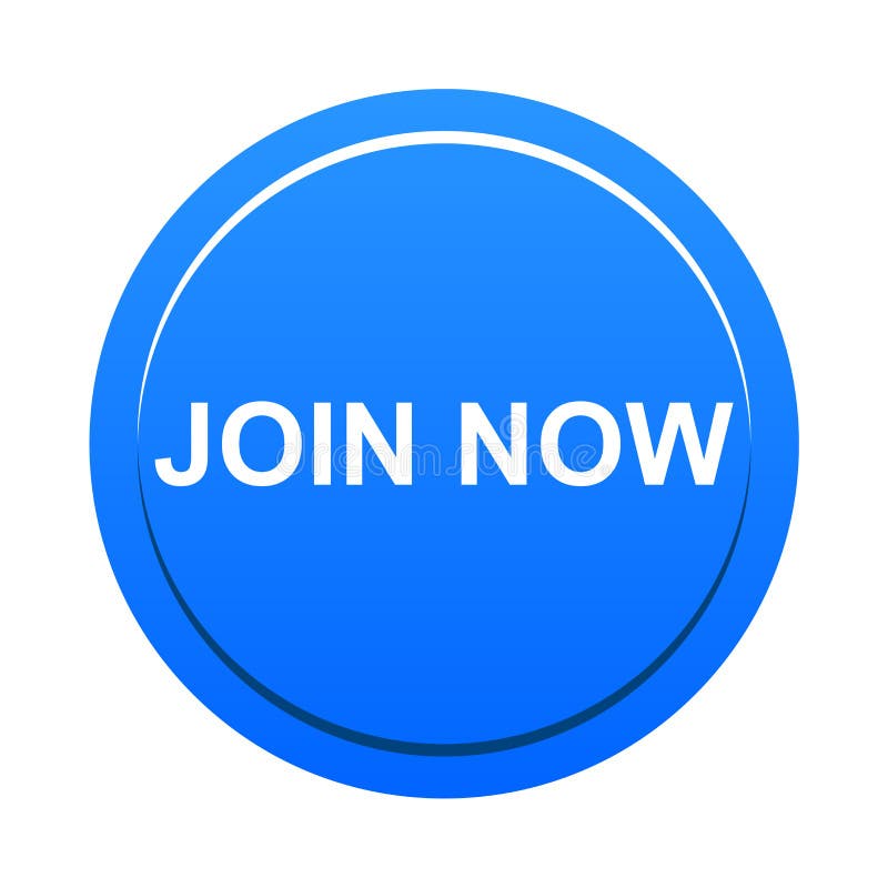 Join now button stock vector. Illustration of background - 121850625