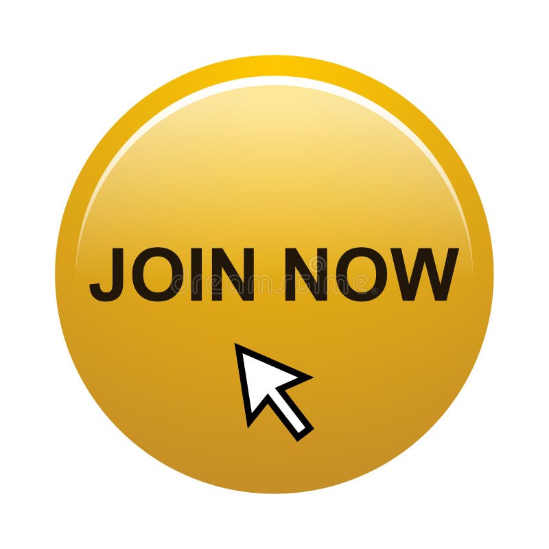 Join now button stock vector. Illustration of icons - 121850555